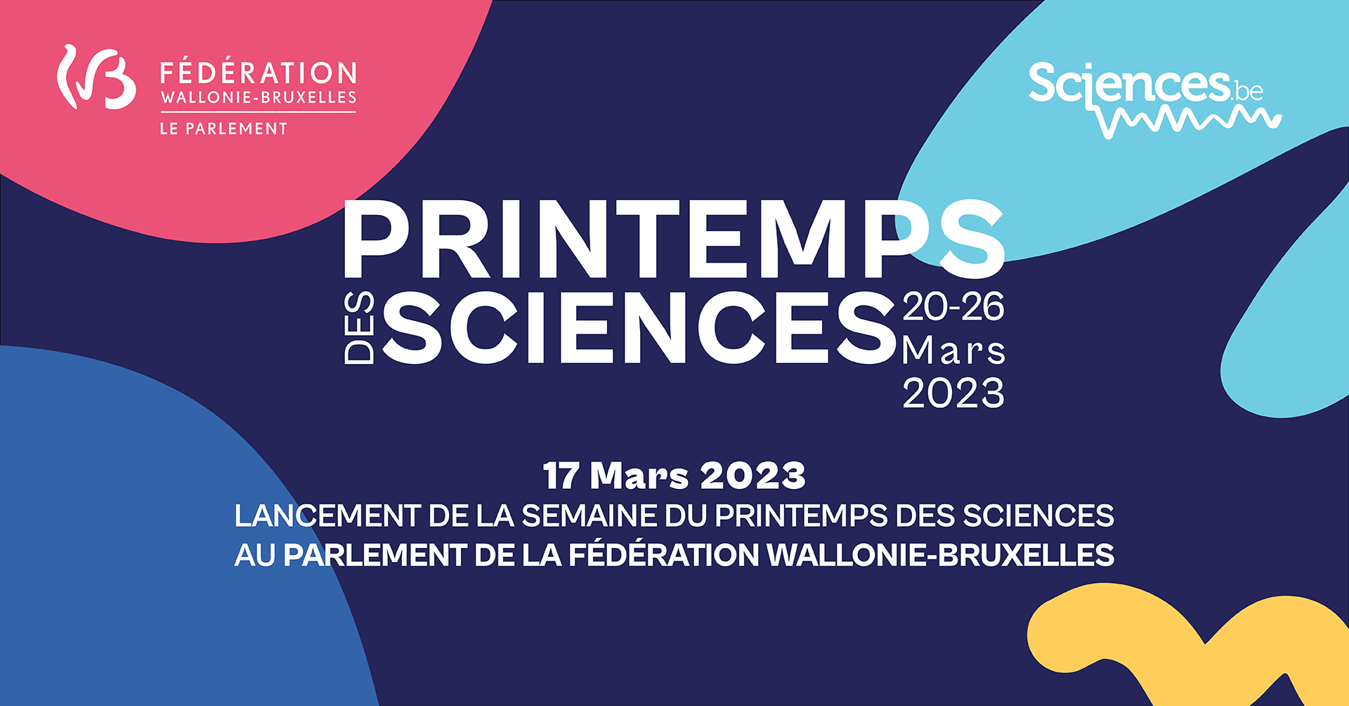 Sciences et technologies au Parlement pour le secondaire – Printemps des Sciences 2026 – Région ...