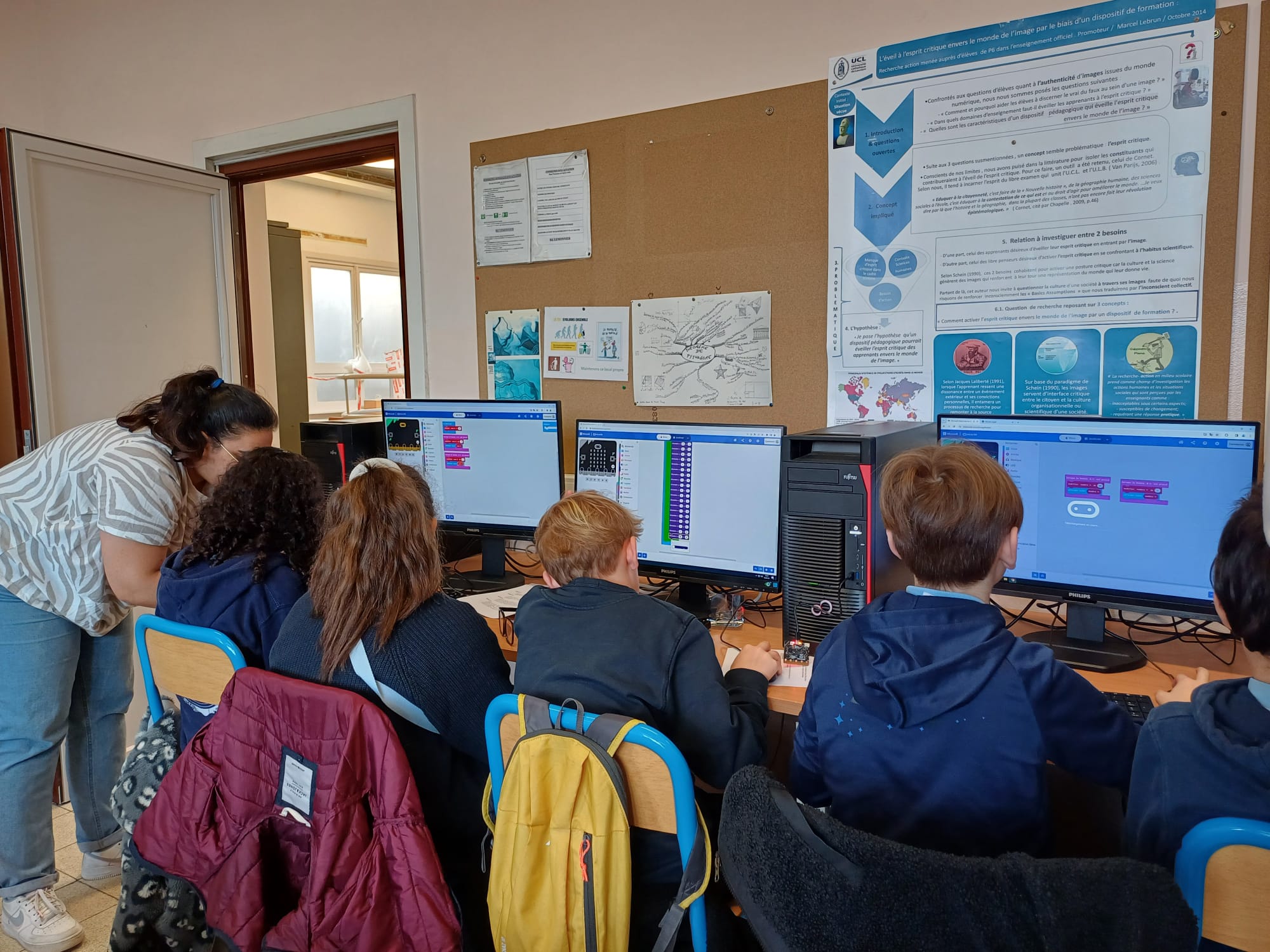 Défis de programmation et de robotique – Printemps des Sciences 2026 – Région de Bruxelles-Capitale