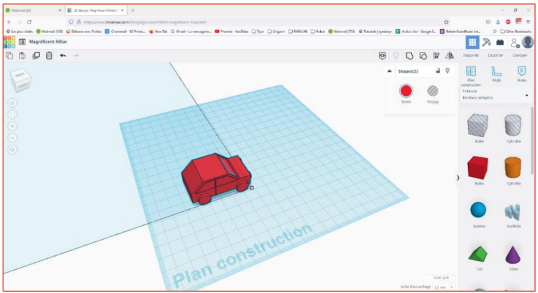 Initiation à la conception 3D : Tinkercad – Printemps des Sciences 2026 ...